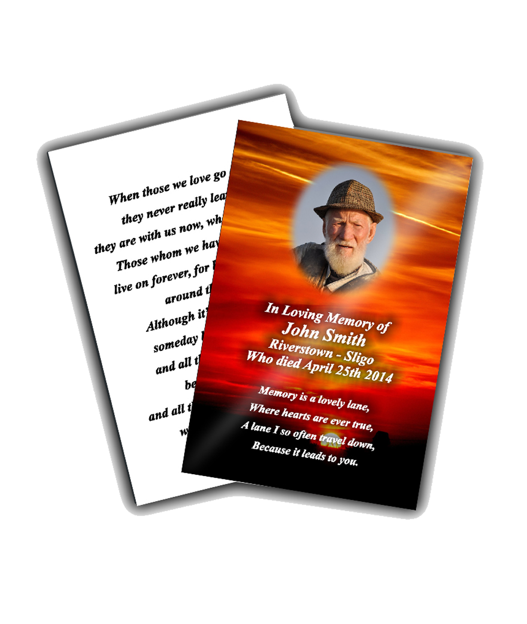 MemorialCard.ie – Bespoke Memorial Cards for your Loved Ones